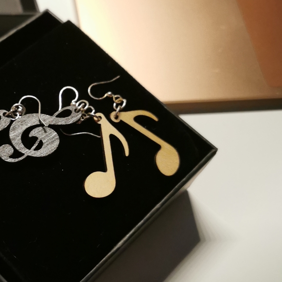 Jewelry | Music Notes Earrings | Poshmark